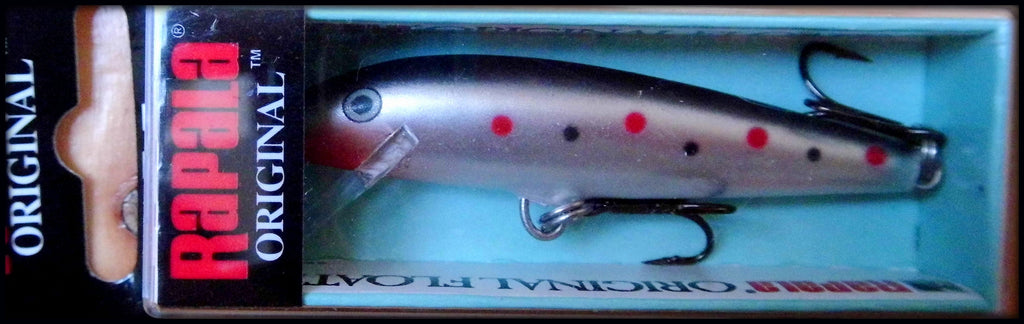 RAPALA ORIGINAL FLOATER OF 7 cm SPSB (Spotted Silver Blue) color – Darkagelures
