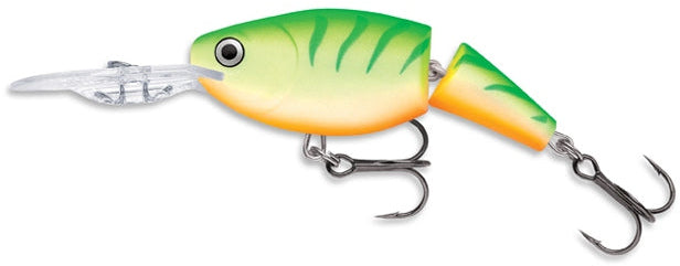 RAPALA JOINTED SHAD RAP JSR 5 cm GTU (Green Tiger UV) color – Darkagelures