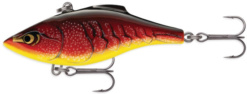 RATTLIN RAPALA RNR 5 cm RFCW (Red Fire Crawdad) color – Darkagelures