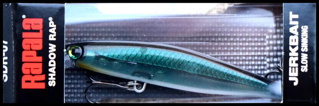 RAPALA SHADOW RAP SDR 7 cm CBN (Carbon) color (slow sinking) – Darkagelures