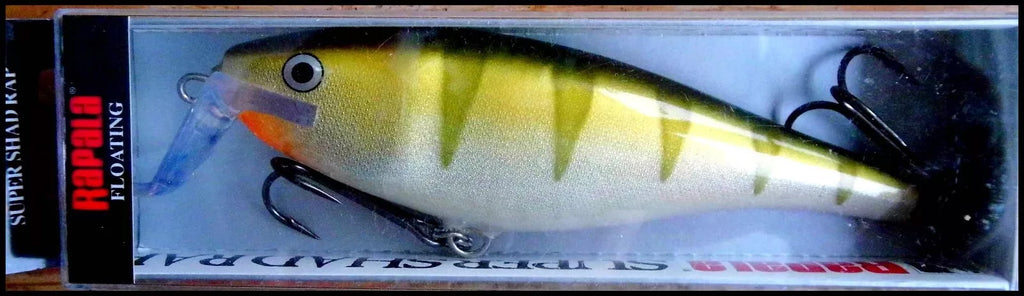 RAPALA SUPER SHAD RAP SSR 14 cm YP (Yellow Perch) color – Darkagelures