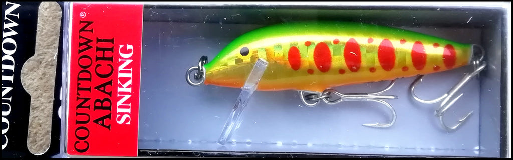 VERY RARE RAPALA COUNTDOWN ABACHI CDA 5 cm SPECIAL HGGYM color ...