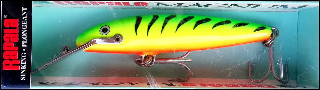 RARE RAPALA CD MAGNUM CDMAG 9 cm FT (Firetiger) color – Darkagelures