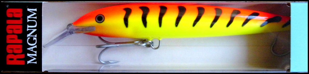 RARE RAPALA MAGNUM FMAG 18 cm HT (Hot Tiger) color – Darkagelures