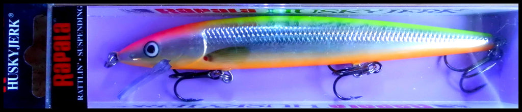 Rapala Husky Jerk Hj 14 Cm Cls Clown Silver Color Darkagelures