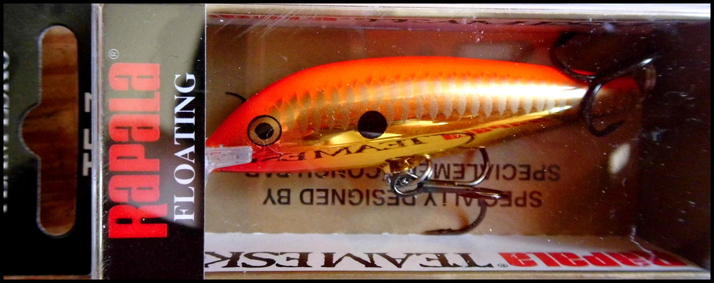 RAPALA TEAM ESKO TE 7 cm CGFR (Chrome Gold Fluo Red) color – Darkagelures